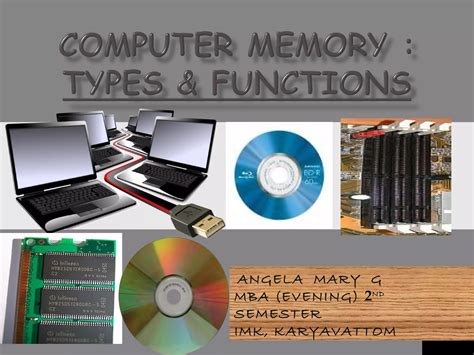 Computer Memory Types And Functions Ppt