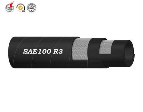 Two Layer Fiber Braided Non Metallic Hydraulic Hose R3 Hydraulic Hose And Hose