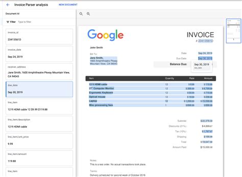 Specialized Processors With Document Ai Python Google Codelabs