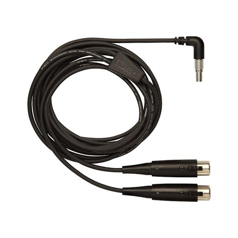 Shure Pa720 10 Foot Input Cable 5 Pin Lemo To Left Right Xlr Reverb