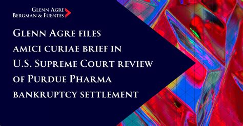 Glenn Agre Files Amici Curiae Brief In Us Supreme Court Review Of
