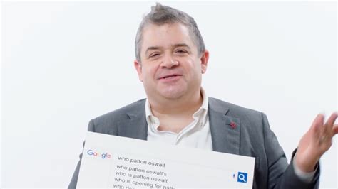 Patton Oswalt Answers The Webs Most Searched Questions About Himself