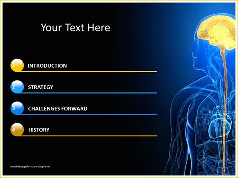 Neuroscience Powerpoint Templates