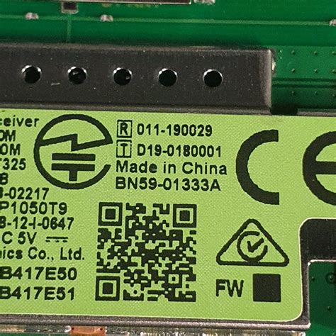 module wifi bluetooth télé samsung gu65au6979u référence bn59 01333a