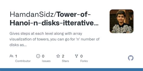 GitHub HamdanSidz Tower Of Hanoi N Disks Itterative Aproach Gives Steps At Each Level Along