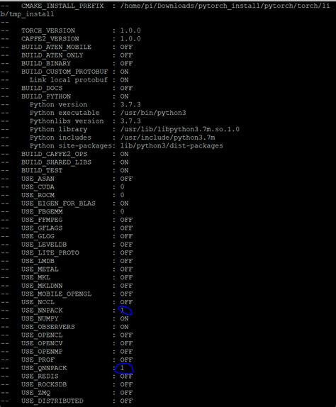 Raspbian Failed To Run Bash Toolsbuildpytorchlibssh Use Nnpack Use Qnnpack Caffe2