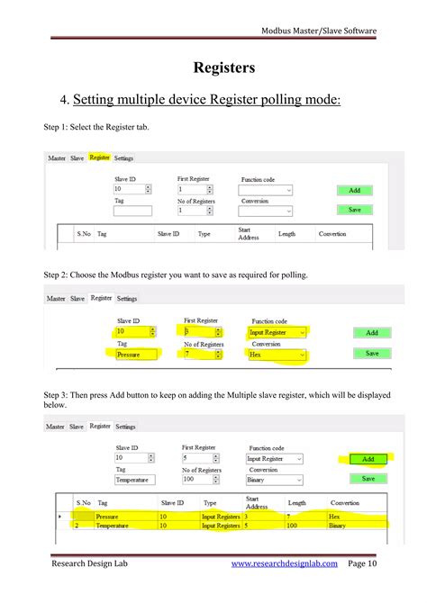 Rdl Modbus Protocol Testing Tool Pdf