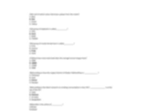 Solution General Knowledge Most Important Questions Studypool