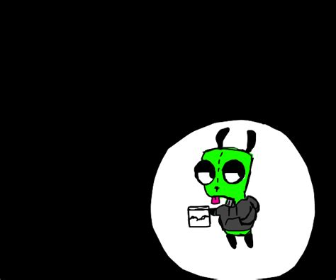 Gir From Invader Zim Sells Drugs Drawception