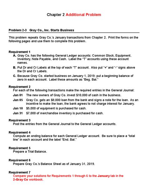 chapter 02 additional problem chapter 2 additional problem problem 2