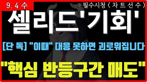 셀리드 주가전망 ⛔️마지막 탈출 기회옵니다 여기서 반등 나올 수 밖에 없어요 버티지마세요 제발 셀리드 셀리드주가 셀리드주가전망 Youtube
