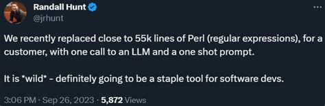 Douglas Finke On Linkedin Wow 55k Lines Of Perl Regex Lots Of