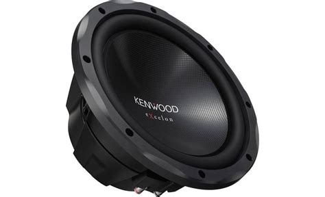 Kenwood Excelon Kfc Xw12 12 4 Ohm Subwoofer At Crutchfield