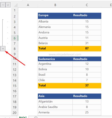 Agrupar Datos En Excel ¡mira Este Consejo Ninja Del Excel