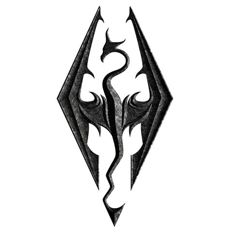 How To Draw Skyrim Logo Printable Drawing Sheet By Drawingtutorials101