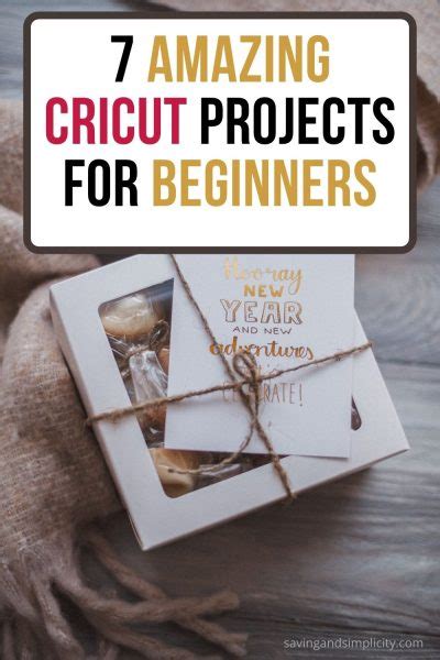 7 Amazing Cricut Projects For Beginners Saving Simplicity
