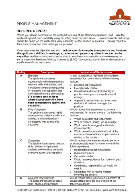 Example Of A Good Referee At Paul Pineda Blog