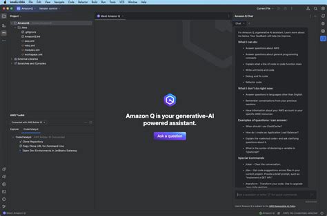 amazon q developer review code completions code chat and aws skills