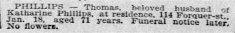 Thomas L Phillips 1825 1896 Mémorial Find A Grave