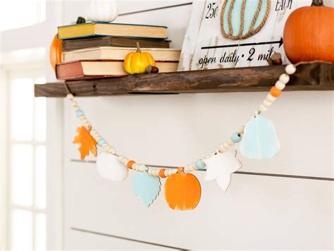 Diy Fall Farmhouse Pumpkin Garland Fun365