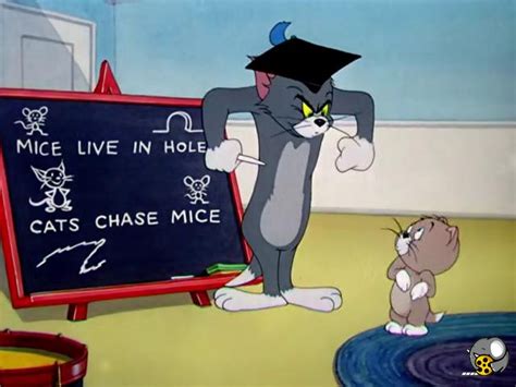 کارتون تام وجری تام معلم فیلو