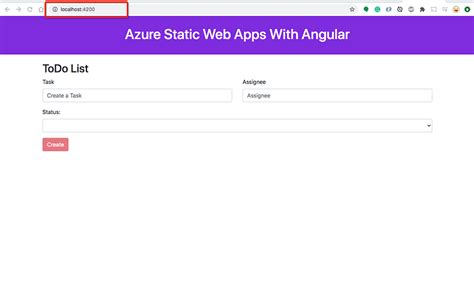 Building An Angular App With Azure Static Web Apps Service