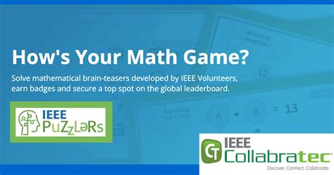 Games For Those Who Love To Solve Brainteasers Ieee Life Members