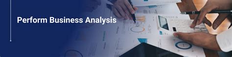 Perform Business Analysis Online Course Za