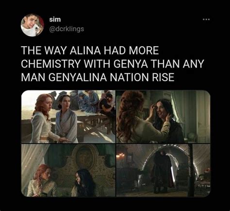 Alina Genya Shadow And Bone Book Humor The Grisha Trilogy Bones Tv Show