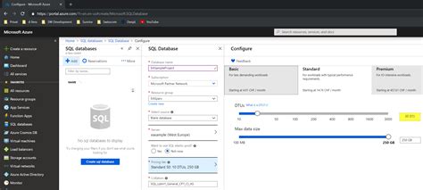 Howto Create An Ea Project In A Microsoft Azure Sql Database D Fens