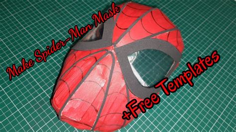 Spiderman Printable Mask Template