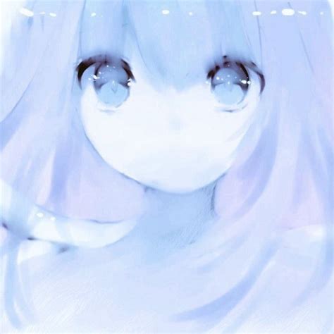 Создать мем аниме с белыми волосами аниме арта голубые волосы аниме Картинки Meme