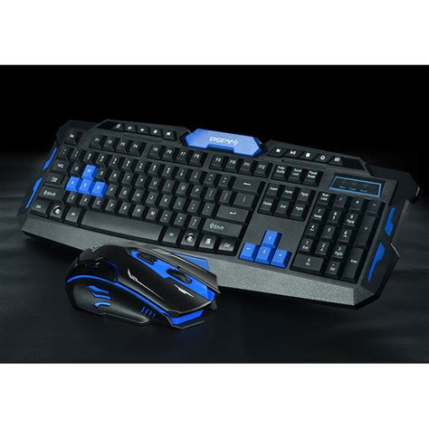 Wireless Keyboard Mouse Combo Set Usb 2 4ghz 1600d Grandado