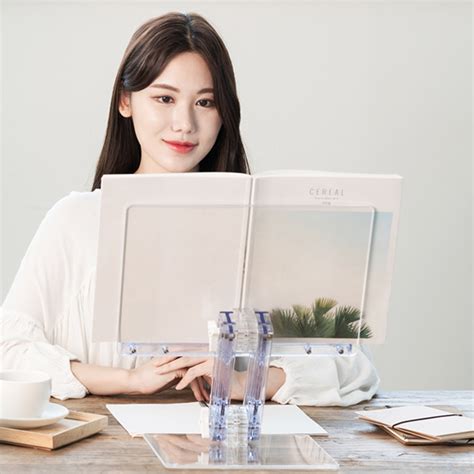 나소 Hd400 B품 나소 높이조절 투명 북스탠드 책받침대 현대물산 독서대 위시버킷
