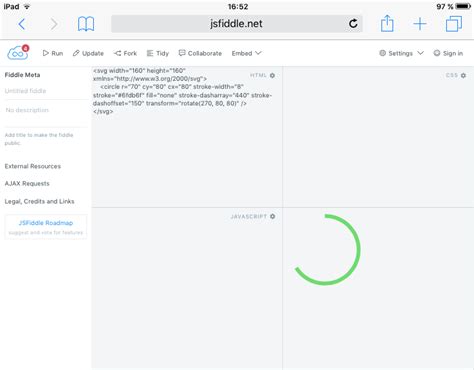 Svg Transform Rotate By 90 180 Or 270 Degrees Not Working On Circle In