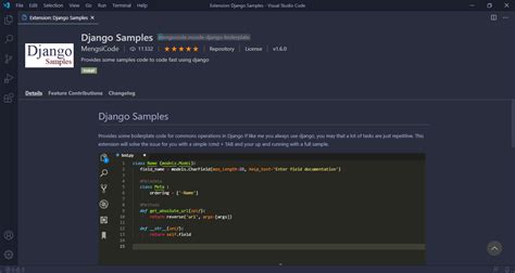 Django Vs Code Vscode Django Tutorial Vkvv