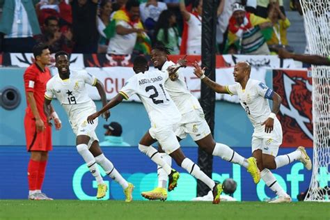 World Cup 2022 Ghana Claim Dramatic Victory Over South Korea