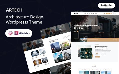 Artech Architecture Design Wordpress Theme Templatemonster