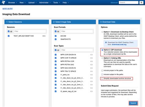 Zip Download Uq Ais Xnat