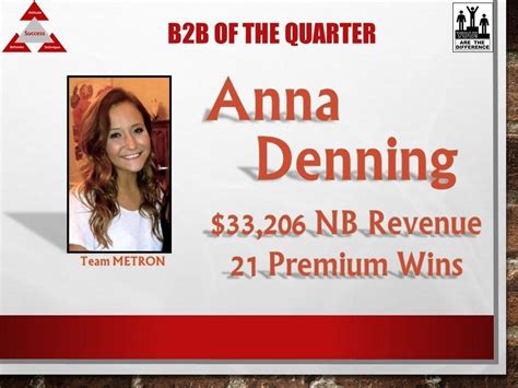 Erich Komenda On Linkedin Anna Denning Has Had An Awesome Year For The