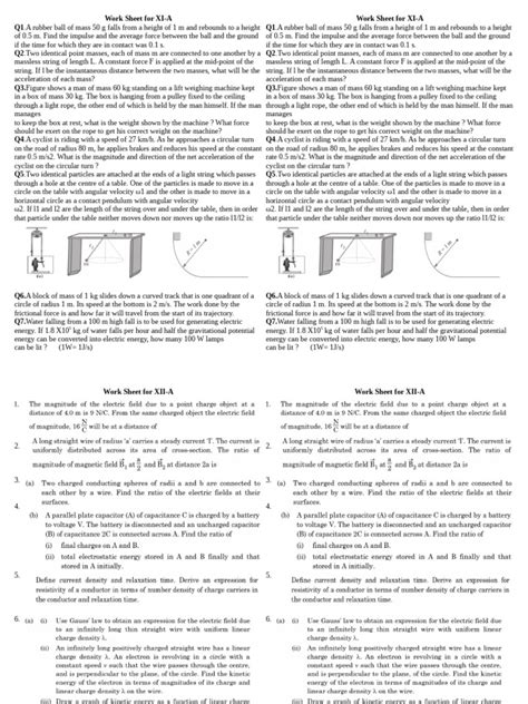 Worksheets Pdf Force Mass