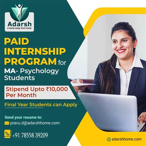 Adarsh Home On Linkedin Adarshhome Psychologystudent Internship