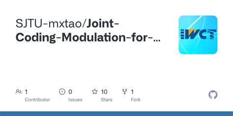 GitHub SJTU Mxtao Joint Coding Modulation For Digital Semantic