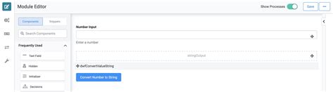 Convert Value Operator Convert Number To A String