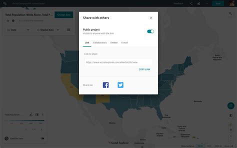 Share A Map Managing Maps Using Maps Social Explorer Help Center
