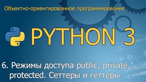 6 Режимы доступа Public Private Protected Сеттеры и геттеры ООП