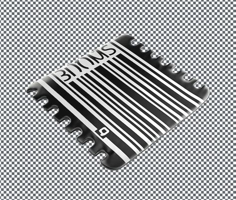 Premium PSD Serviceable Barcode Scan Isolated On Transparent Background