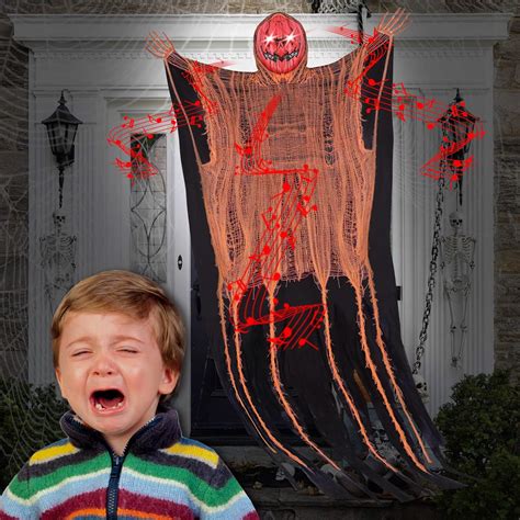 6 56ft Oversized Halloween Decorations Voice Controlled