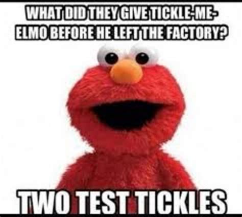 Creepy Elm Now Tickle Tickle Me Elmo Know Your Meme