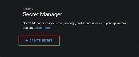 Getting Started With Gcp Secrets Manager